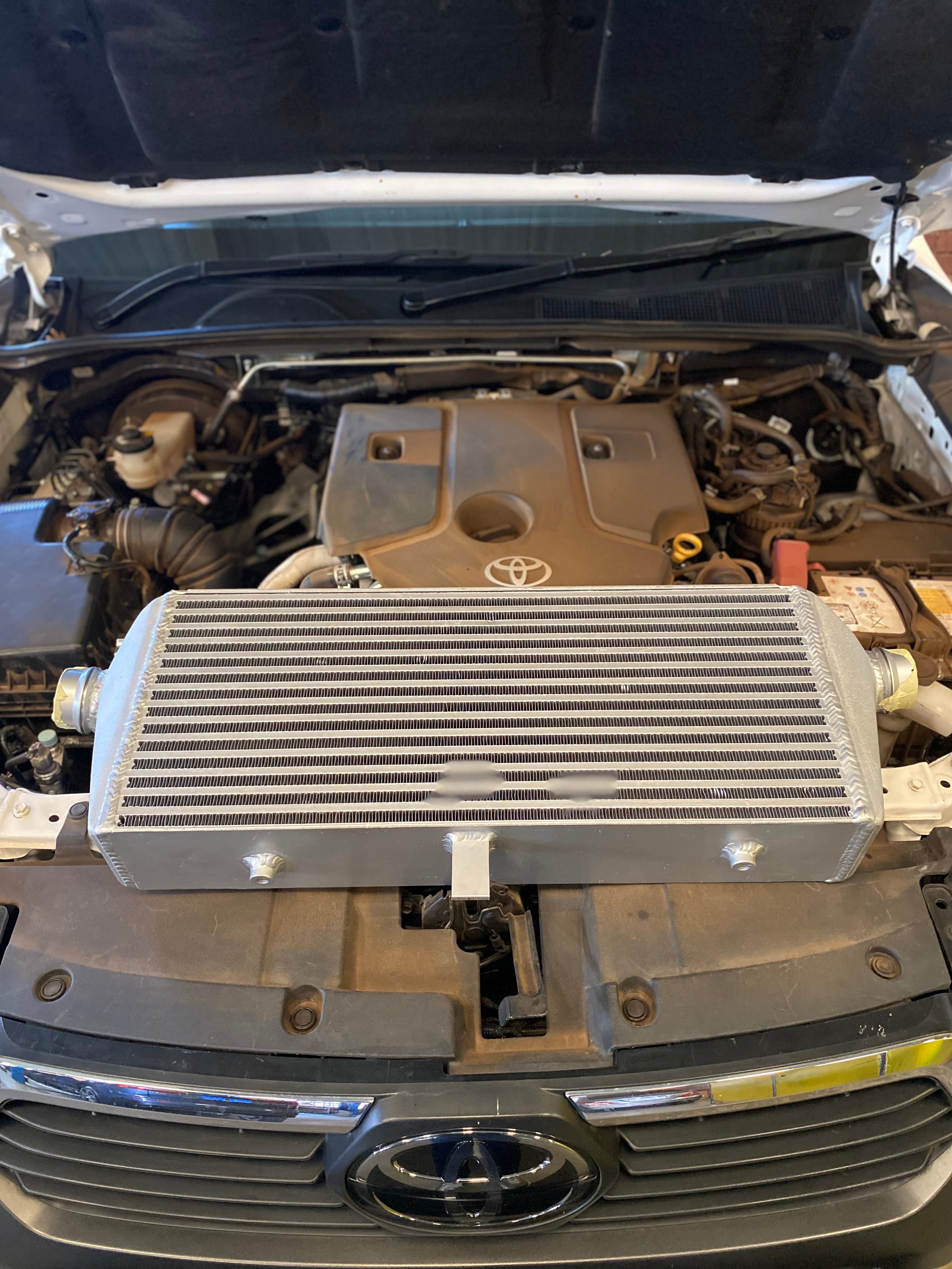 Toyota hilux 2.8 GD6 bolt on bigger intercooler