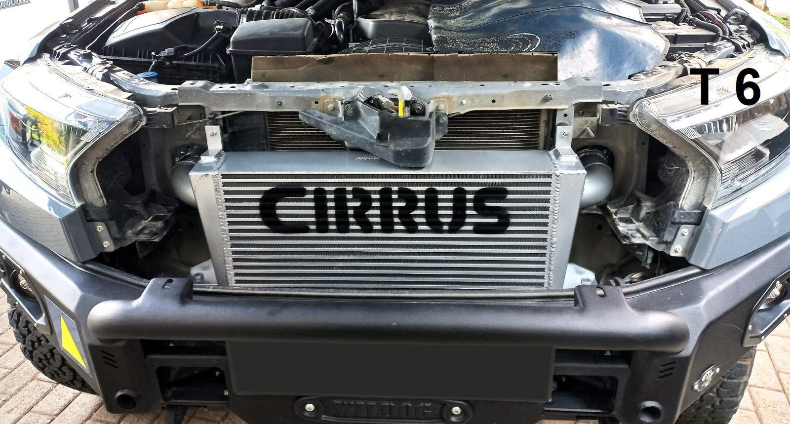 Ford Ranger t6/t7 cirrus upgraded Intercooler
