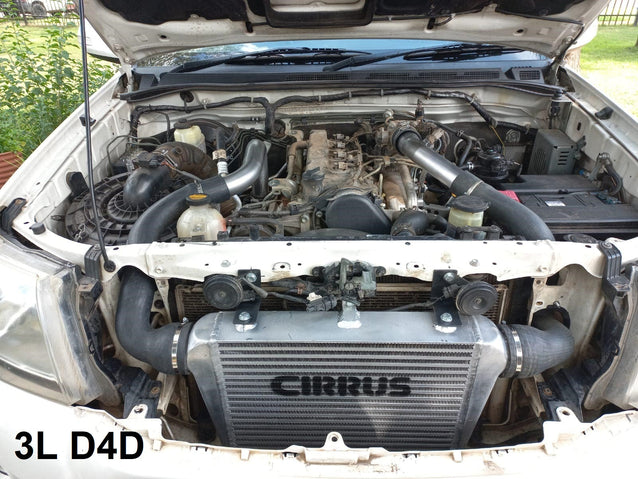 Toyota hilux D4D Cirrus bigger Intercooler upgrade